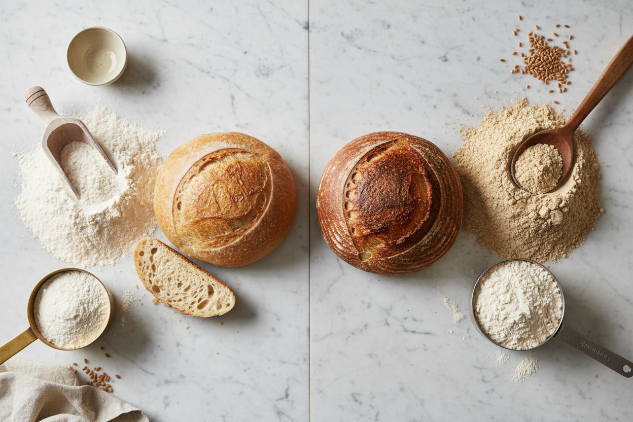 Plain Flour vs High Protein Bread Flour: What’s Best for Sourdough Bak ...